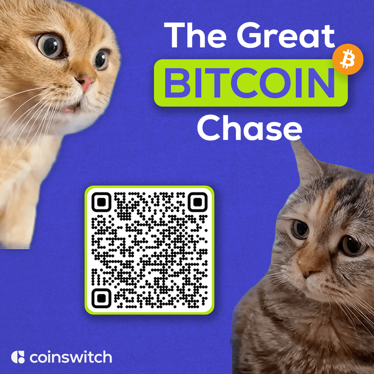 The Great Bitcoin Chase, Win ₹25 Lakhs in Bitcoin! Enter The Contest ...